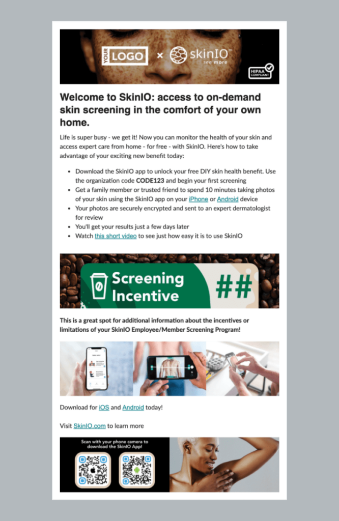 For Employers | SkinIO